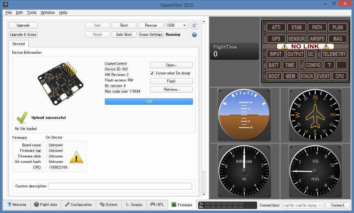 CC3D Atom miniへのCleanflightインストール編: 空飛ぶパソコン