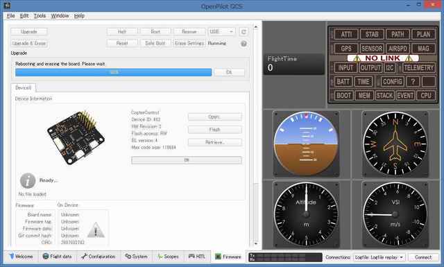 CC3D Atom miniへのCleanflightインストール編: 空飛ぶパソコン